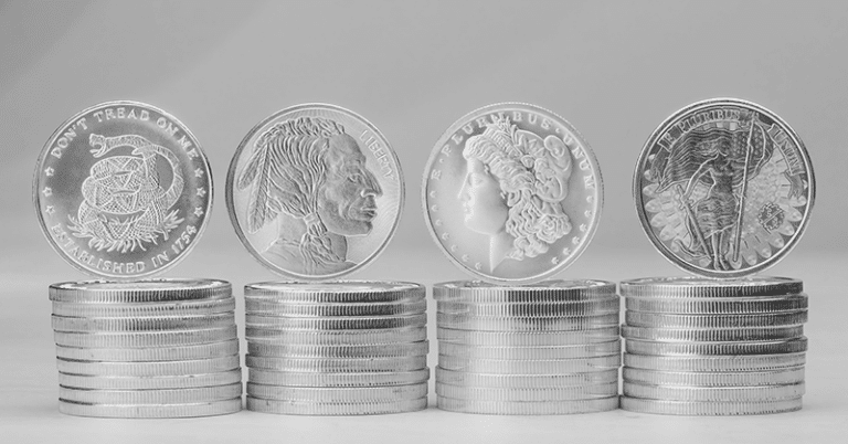 Buy 40 oz Silver Rounds Starter Stack Online - Pure & Authentic ...