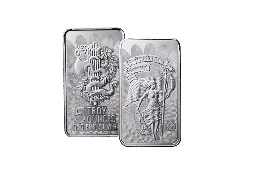 Buy Silver Unity and Liberty 5 oz Bar | Bullion Express